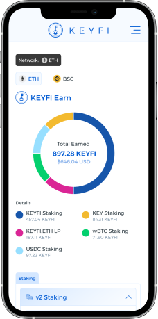 KeyFi Home Page - Unlock The Future Of Finance